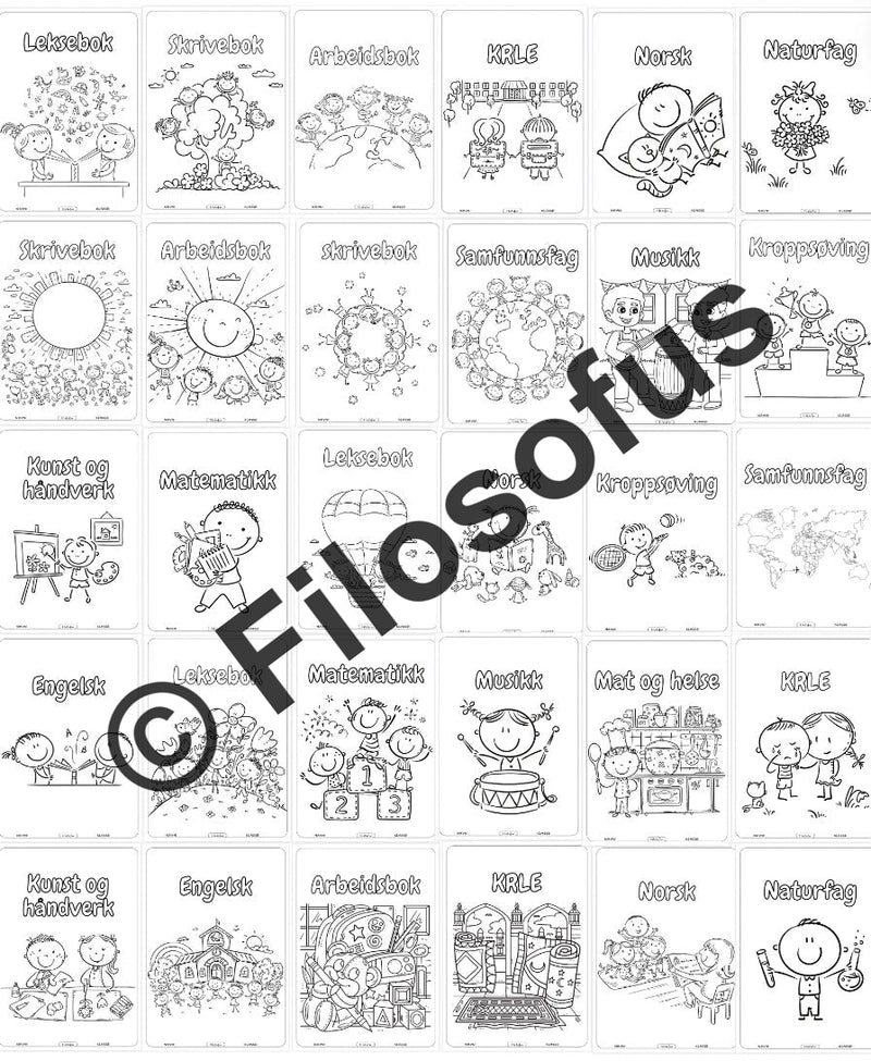Forsider - fargelegg – Filosofus